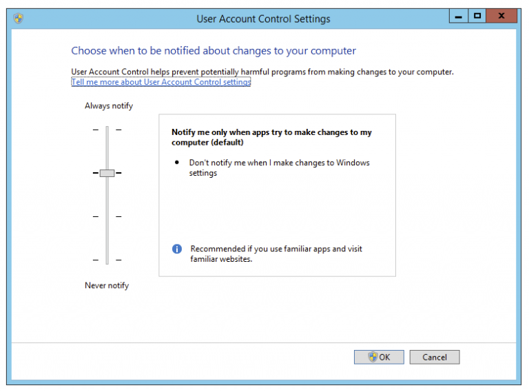 How to permanently disable UAC in Windows Server - Evotec