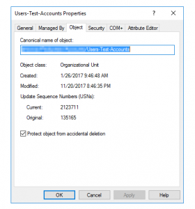 Remove Protect Object setting from Organizational Unit via PowerShell - Evotec