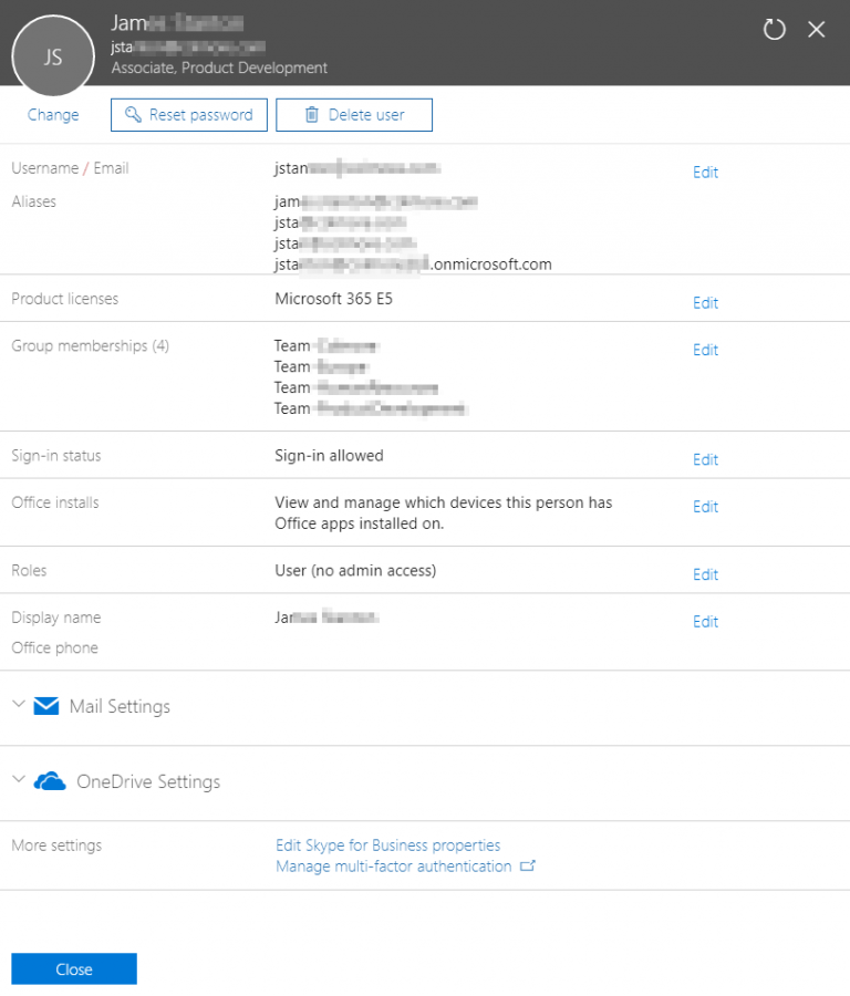 Office 365 - onmicrosoft.com address missing from user synchronized ...