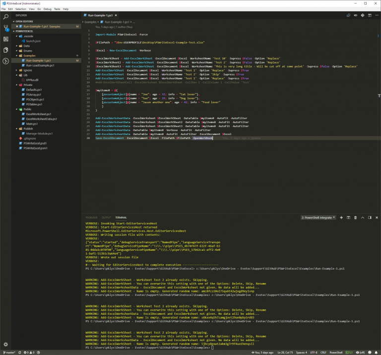 PSWriteExcel - PowerShell Module - Evotec