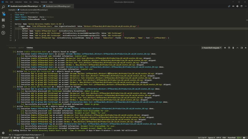 PSAutomator - PowerShell Module - Evotec