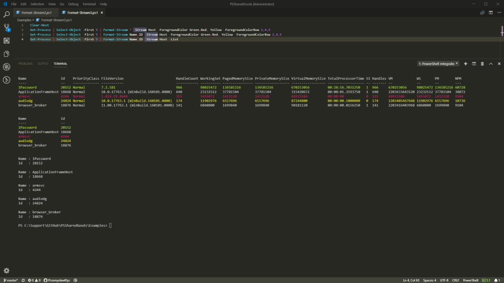 Powershell Working With Format Table In Verbose Debug Output Streams Evotec