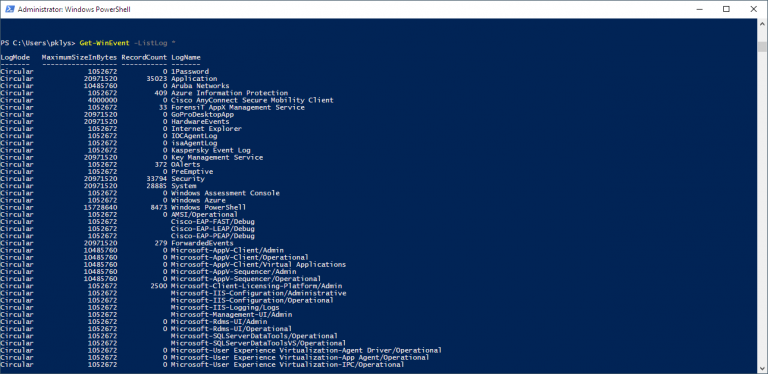 Powershell Everything You Wanted To Know About Event Logs And Then