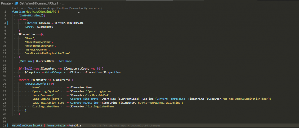 Backing up Bitlocker Keys and LAPS passwords from Active Directory - Evotec