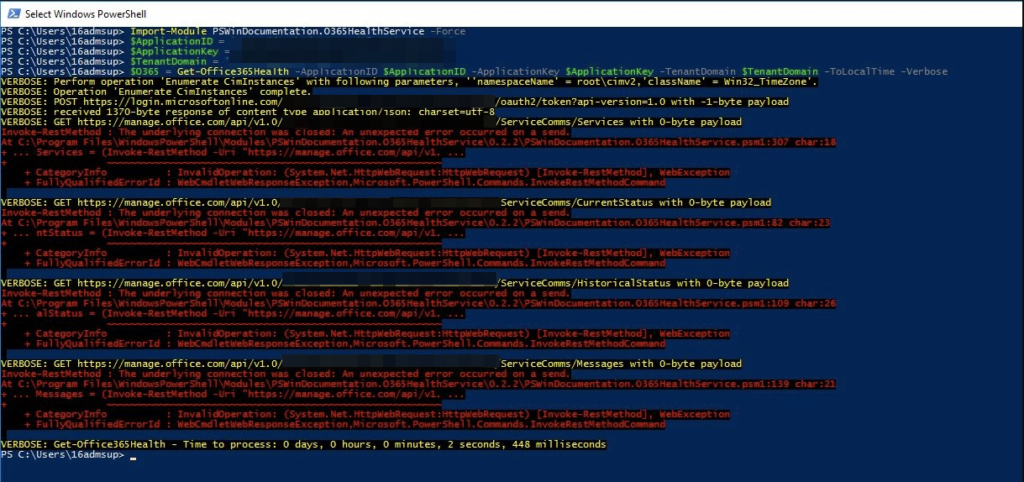 Invoke Restmethod The Underlying Connection Was Closed An Unexpected Error Occurred On A Send