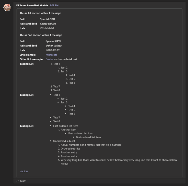 Sending Messages to Microsoft Teams from PowerShell just got easier and ...