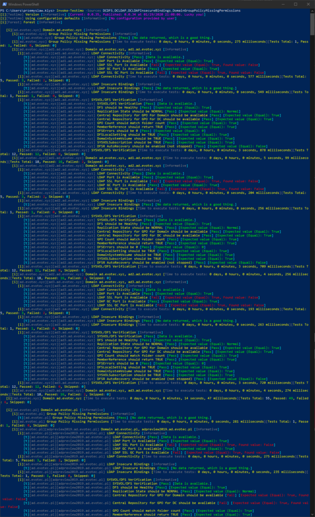 Active Directory DFS Health Check with PowerShell - Evotec