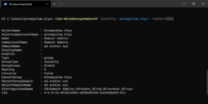Visually display Active Directory Nested Group Membership using PowerShell - Evotec