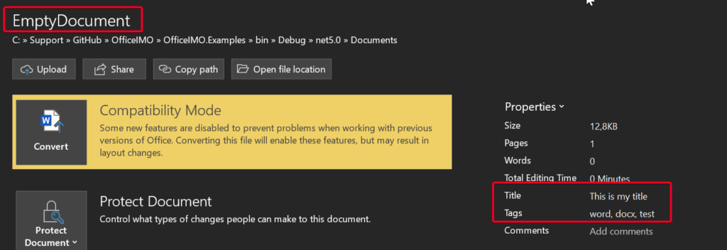 OfficeIMO - Free cross-platform Microsoft Word .NET library - Evotec