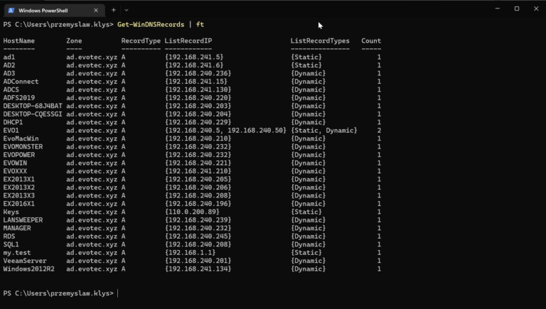 Finding duplicate DNS entries using PowerShell - Evotec Finding duplicate DNS entries using PowerShell - Evotec