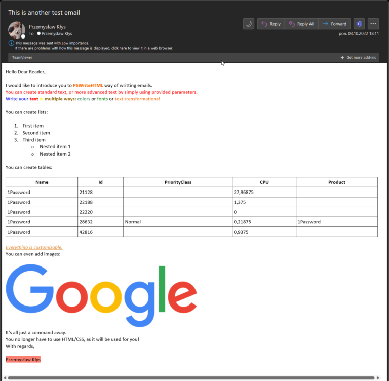 Easy Way To Send Emails Using Microsoft Graph Api Office 365 With Powershell Evotec