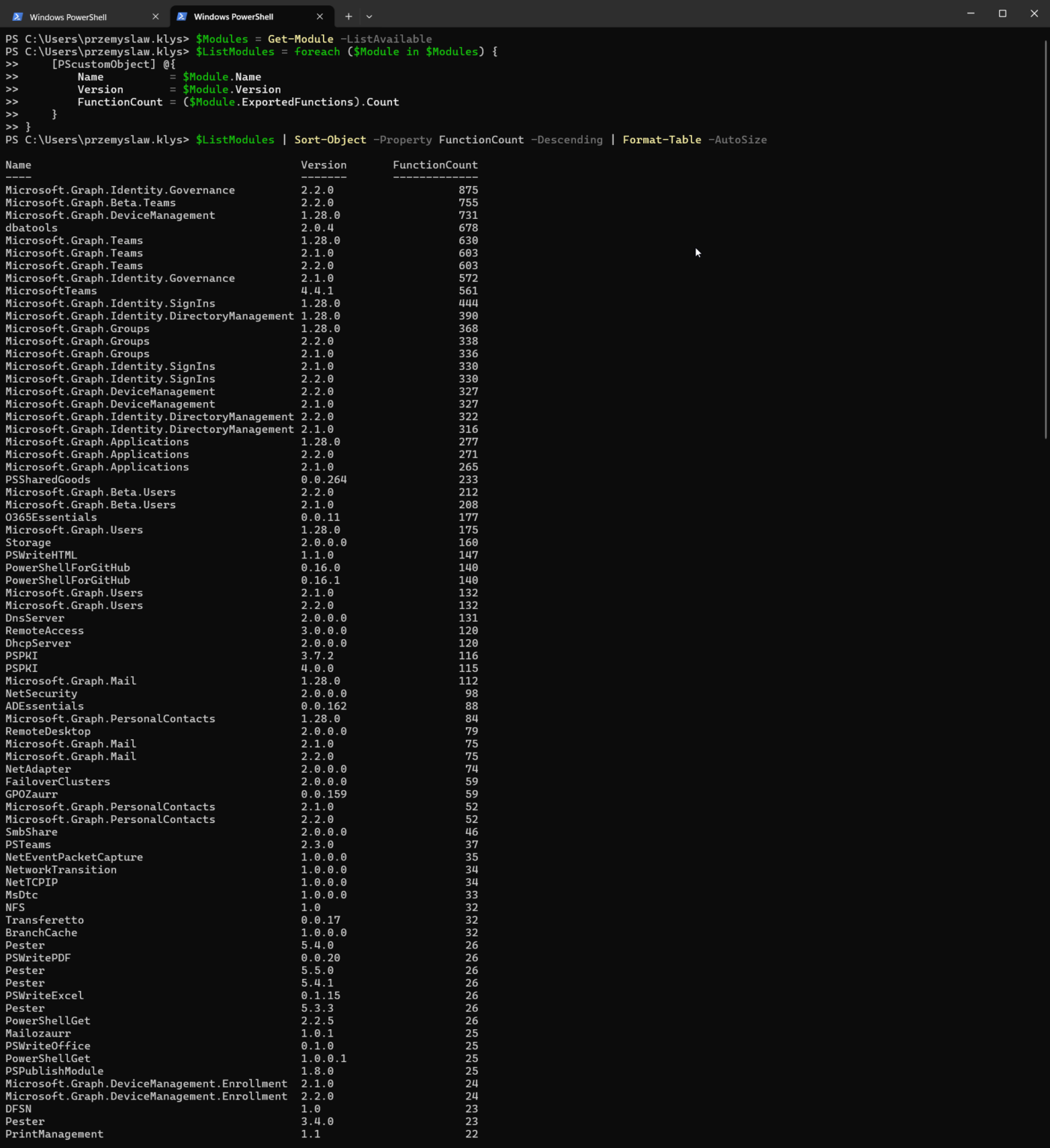 Function cannot be created because function capacity 4096 has been exceeded for this scope - Evotec