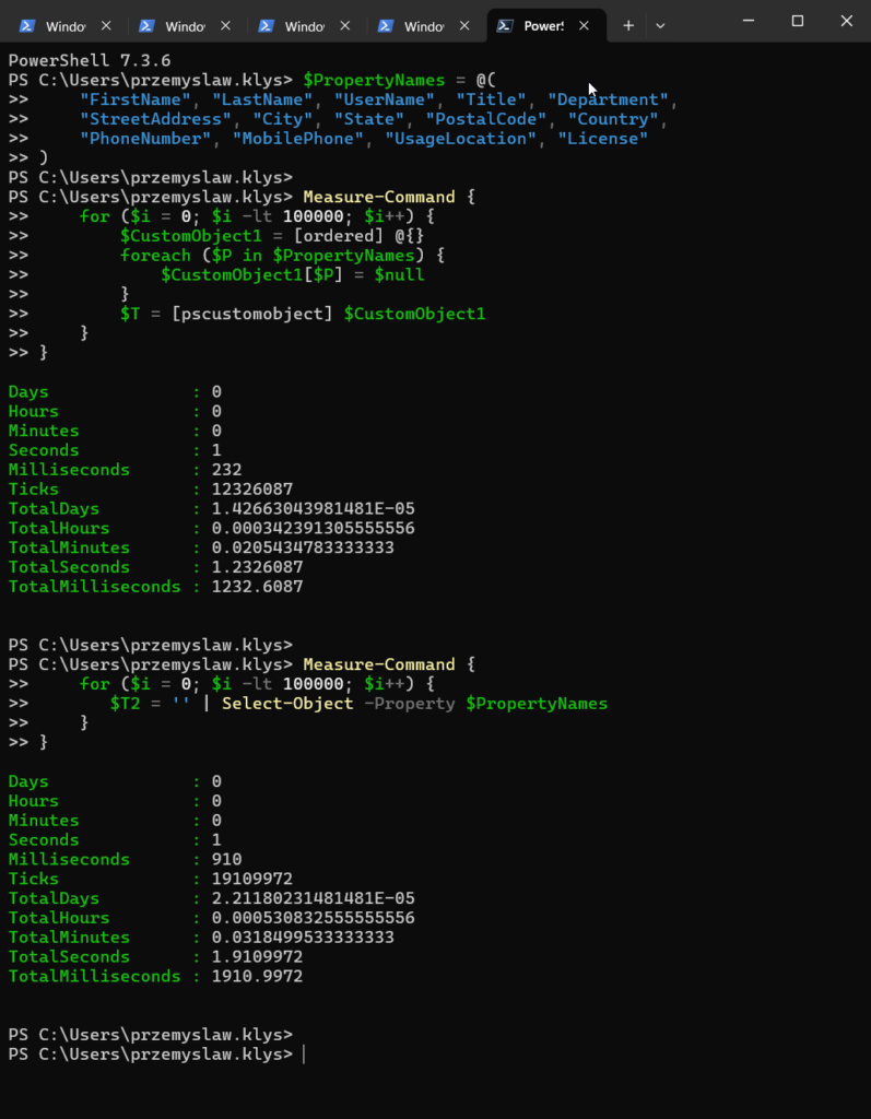 Unlocking PowerShell Magic: Different Approach to Creating 'Empty' PSCustomObjects - Evotec