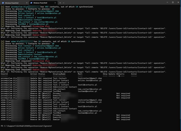 Syncing Global Address List (GAL) to personal contacts and between Office 365 tenants with ...