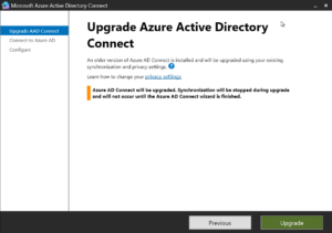 Upgrade Azure Active Directory Connect fails with unexpected error - Evotec